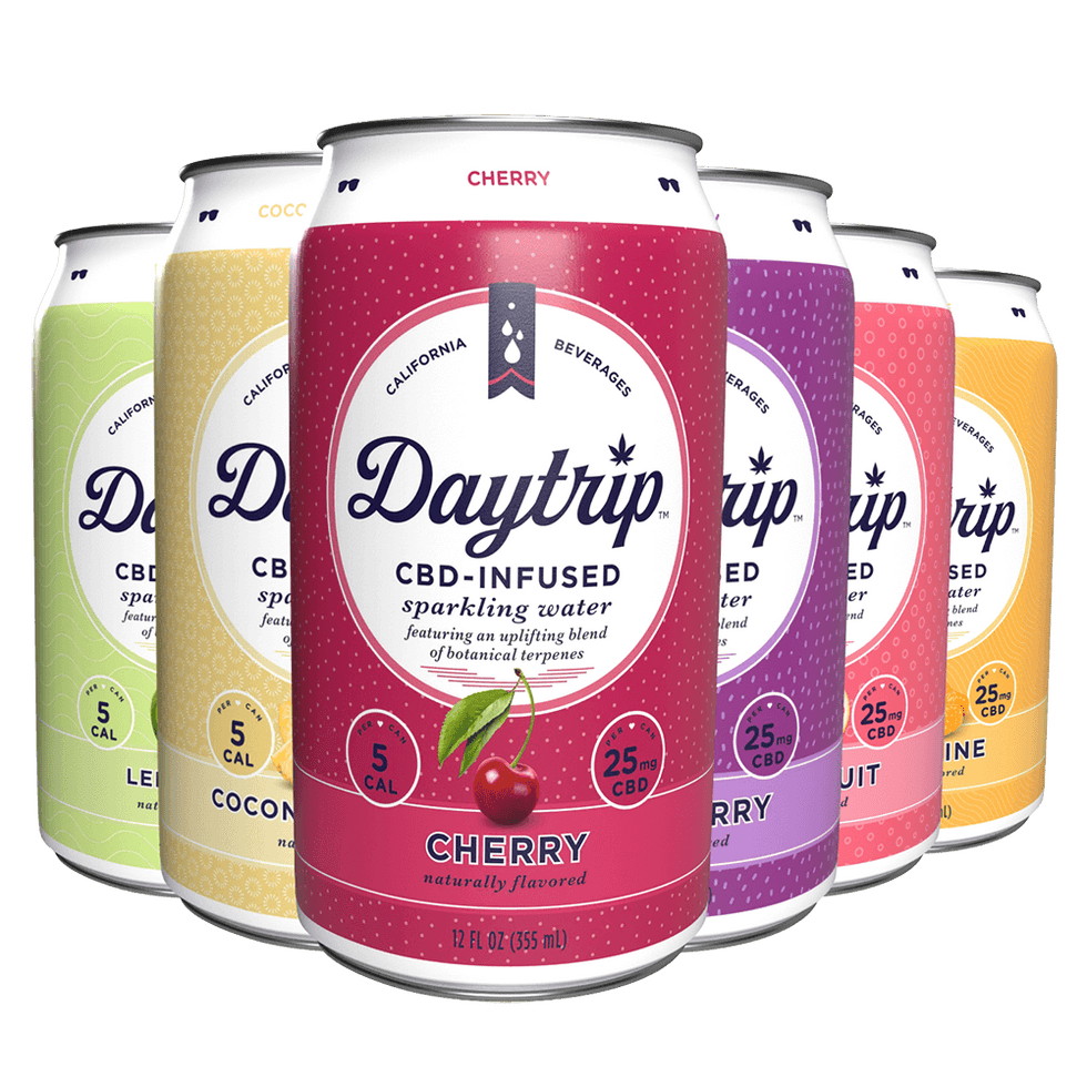 CBD Drinks, CBD Gummies, Prebiotic Soda, Organic Yerba Mate | Daytrip